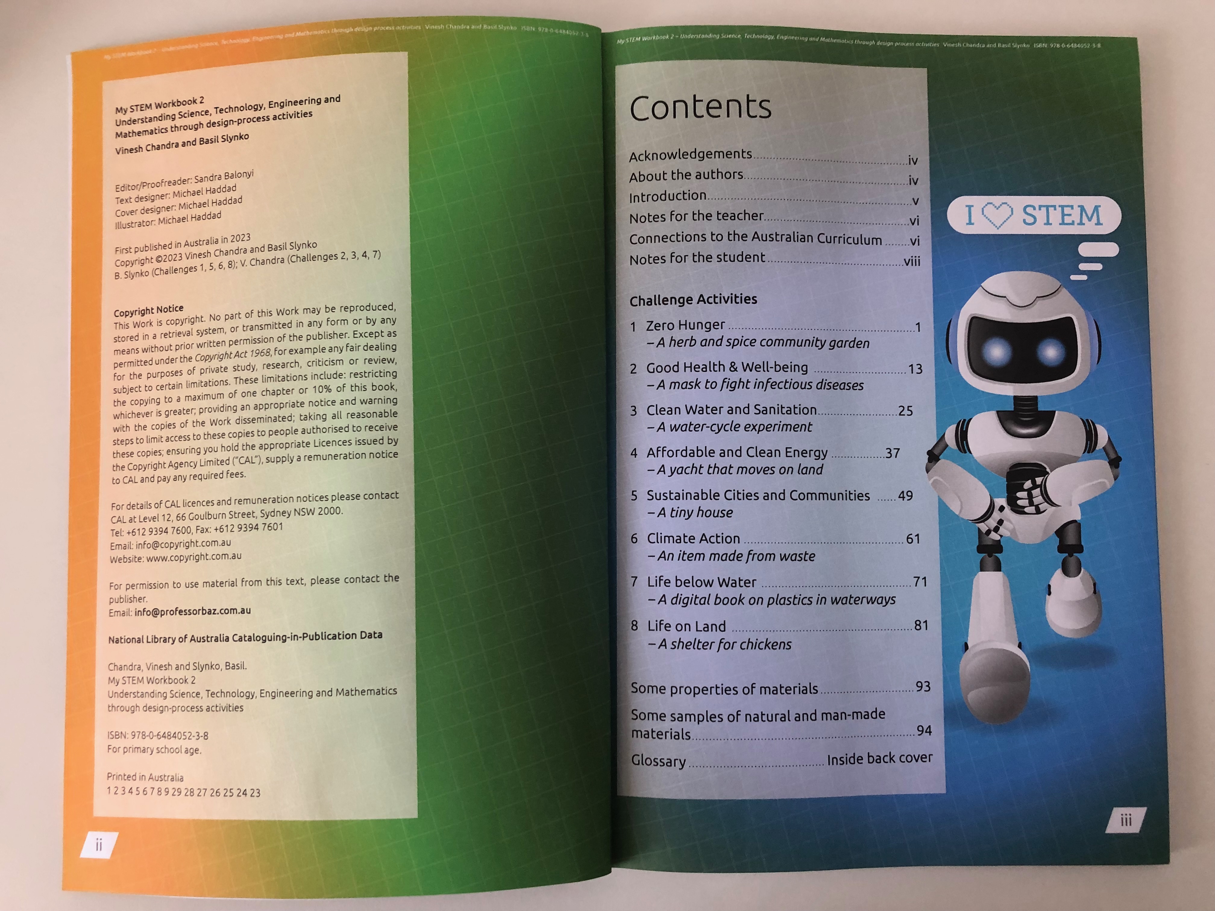 Sample Pages – Book 2 – My STEM Workbook