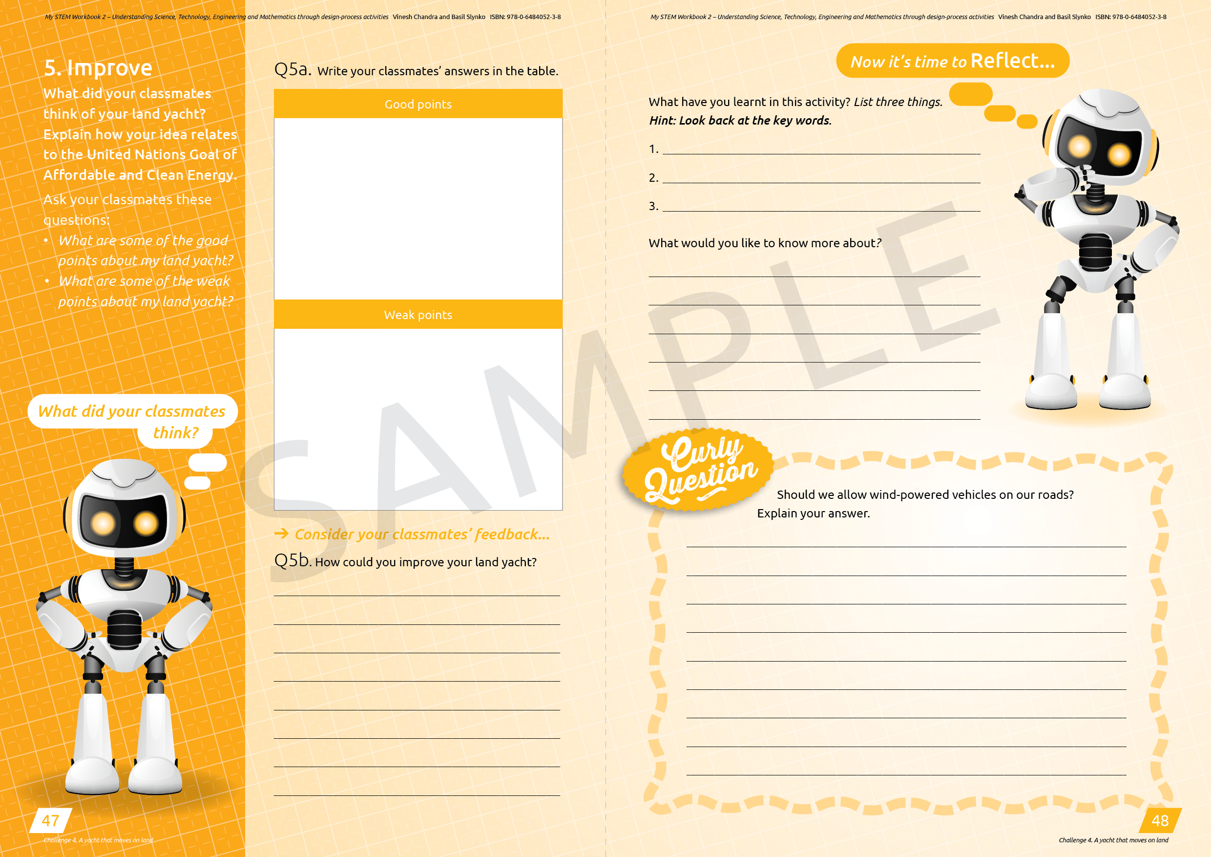 Sample Pages – Book 2 – My STEM Workbook