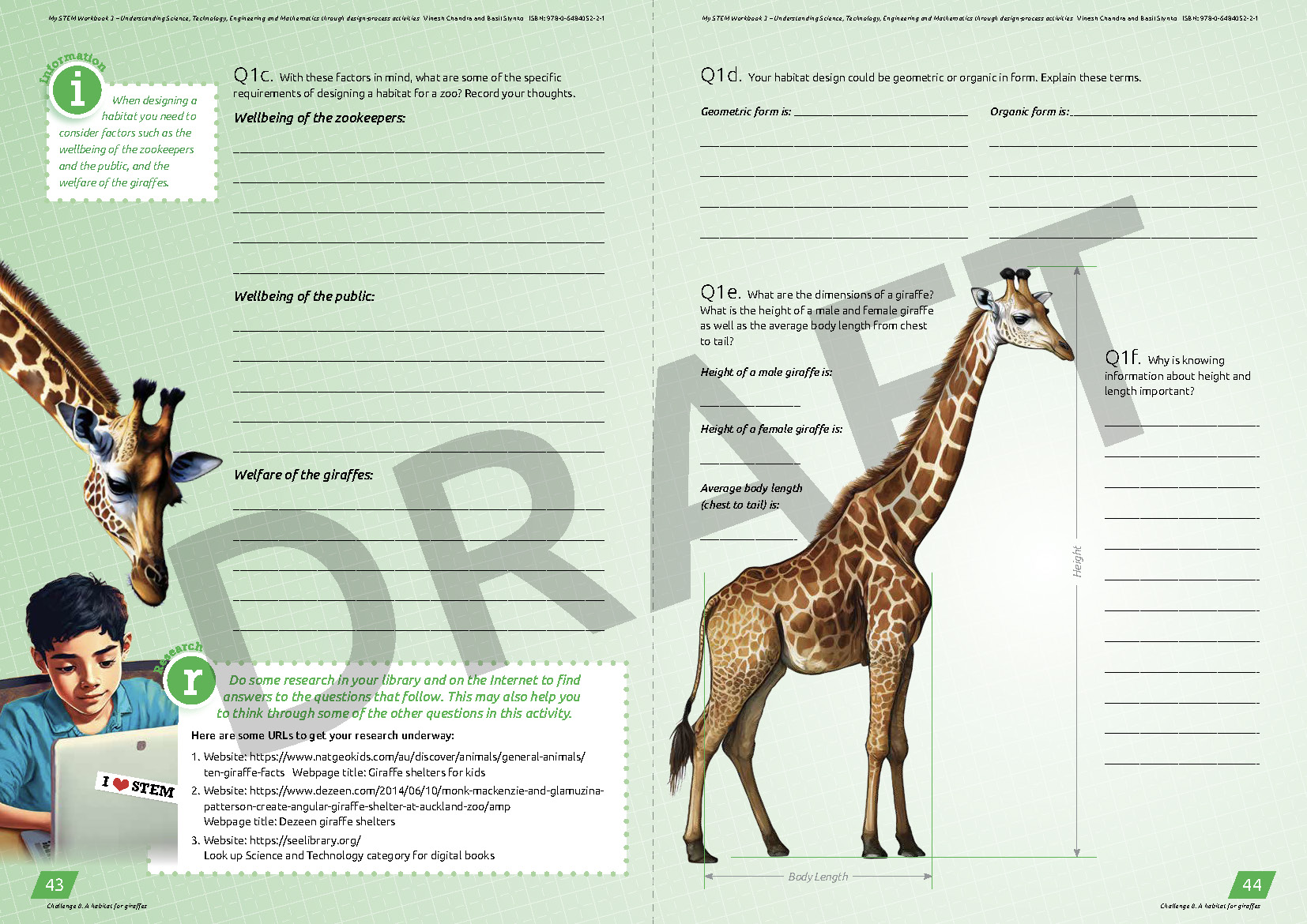 Sample Pages – Book 3 – My STEM Workbook